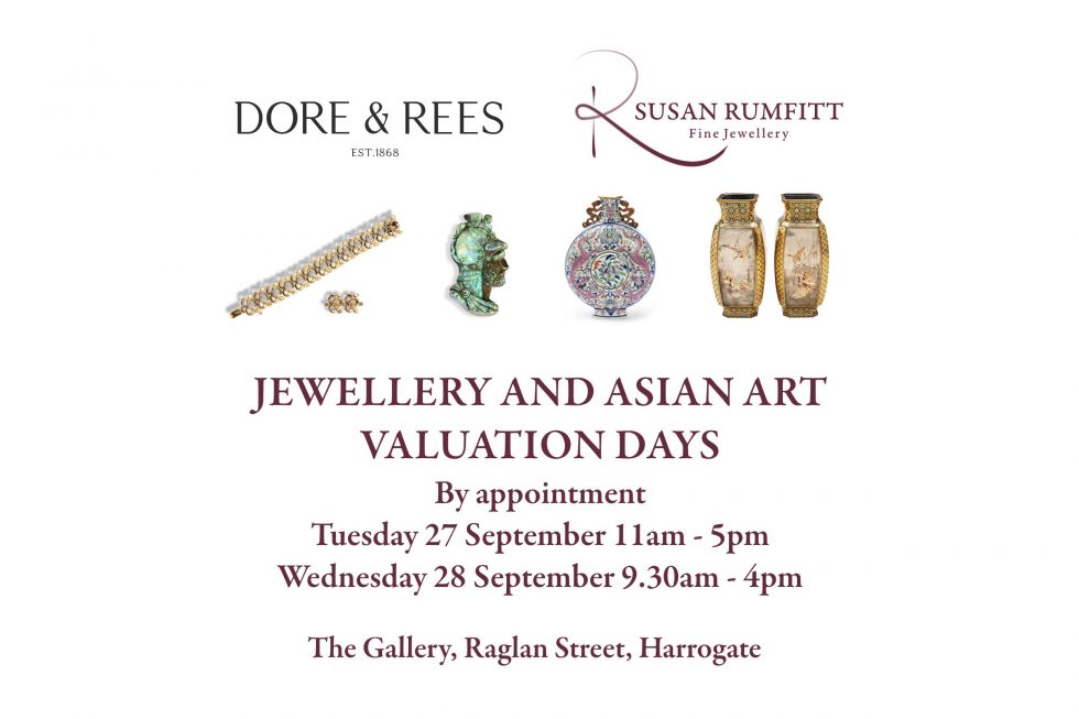 Jewellery and Asian Art Valuation Days - Susan Rumfitt